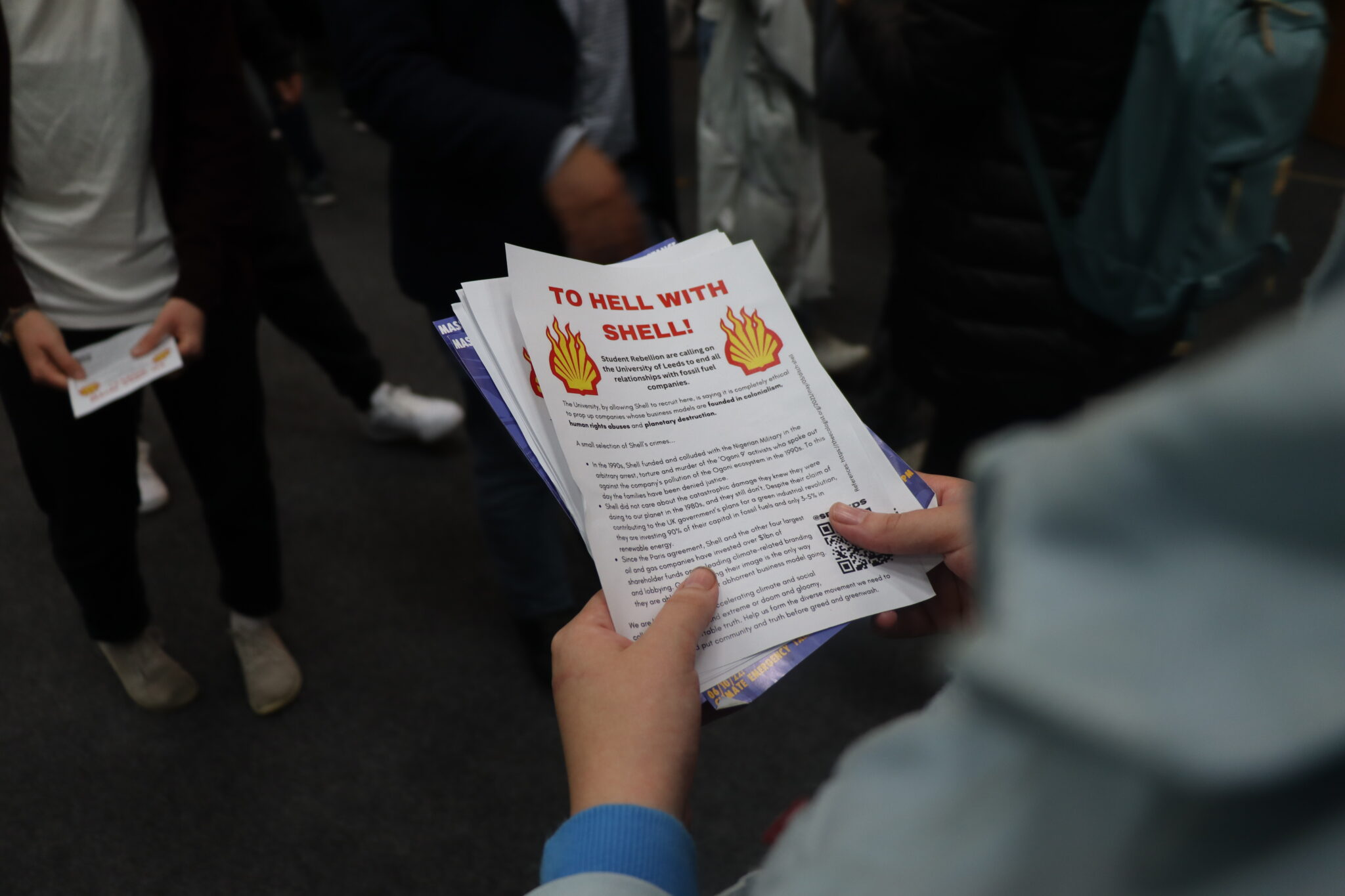 Why are Student Rebellion saying, “To Hell with Shell”? - The Gryphon