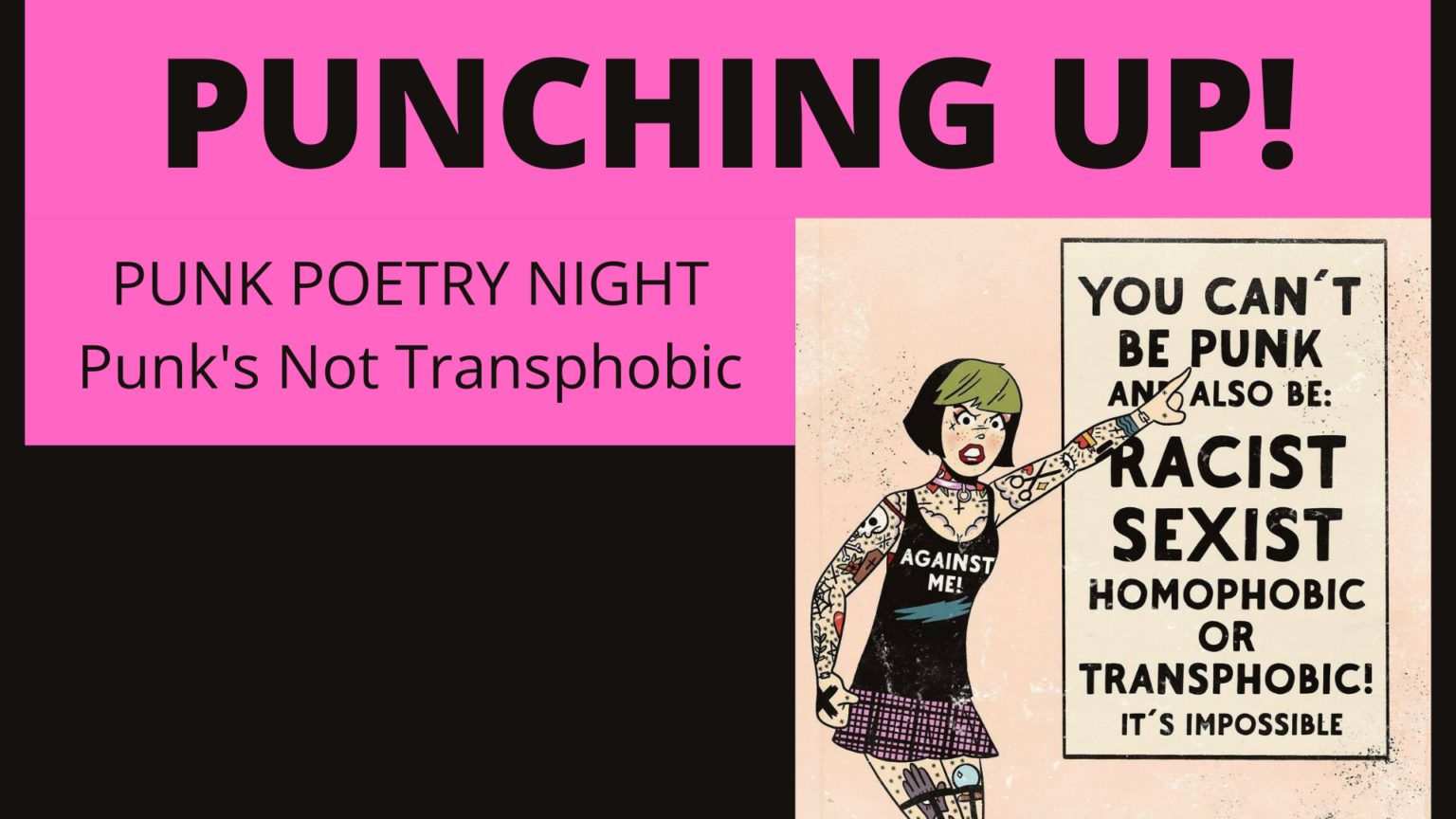 Punching Up: My Experience at a Punk Poetry Night - The Gryphon