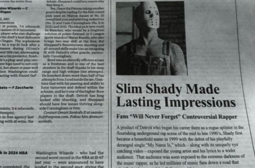 Eminem Announces New Album: The Death of Slim Shady (Coup de Grâce) - The Gryphon